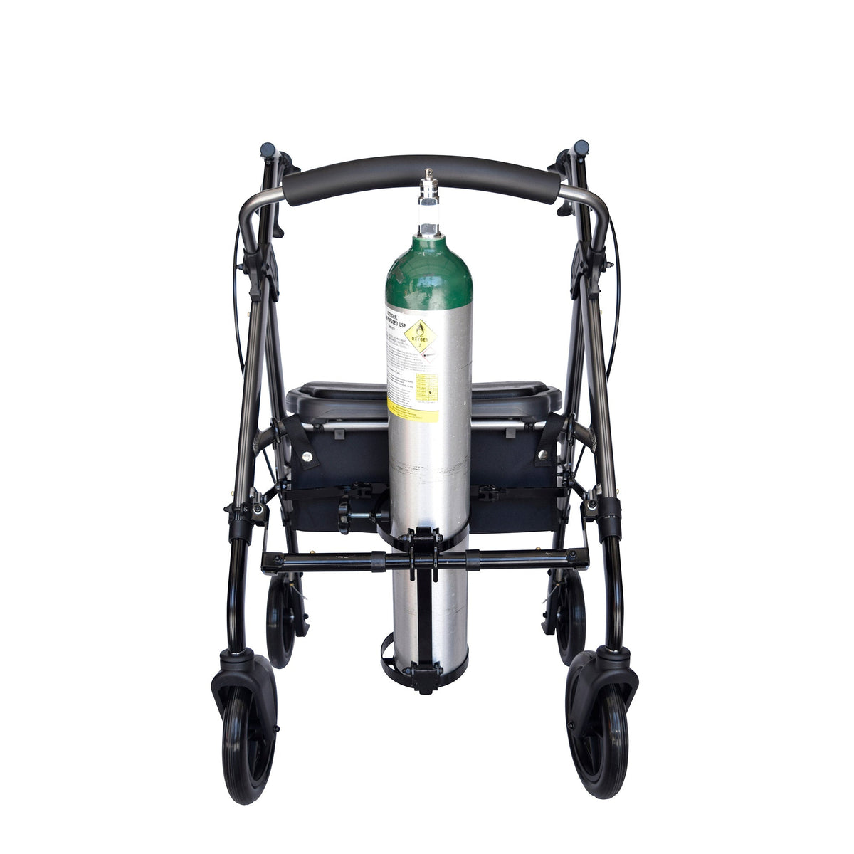 Front-Mount PerfectFit Oxygen Tank Holder — Carrier Medical